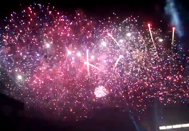 FIREWORKS SHOOT INTO CROWD AT QUALCOMM 'S SDSU HOMECOMING GAME ...