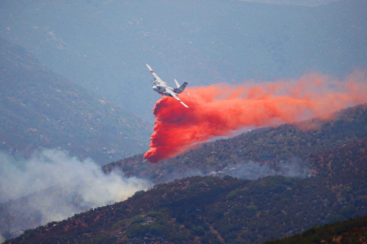 100 ACRE FIRE NEAR BARONA MESA & RAMONA AREAS | East County Magazine