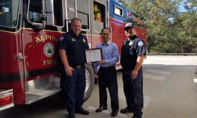 ALPINE FIRE PROTECTION DISTRICT TO BOLSTER FIRE PREVENTION EFFORTS WITH ...
