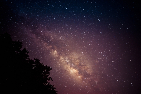 A GALAXY GLITTERS ABOVE MOUNT LAGUNA | East County Magazine