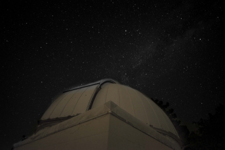 A GALAXY GLITTERS ABOVE MOUNT LAGUNA | East County Magazine