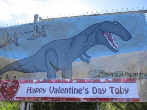 Toby the T-rex | East County Magazine